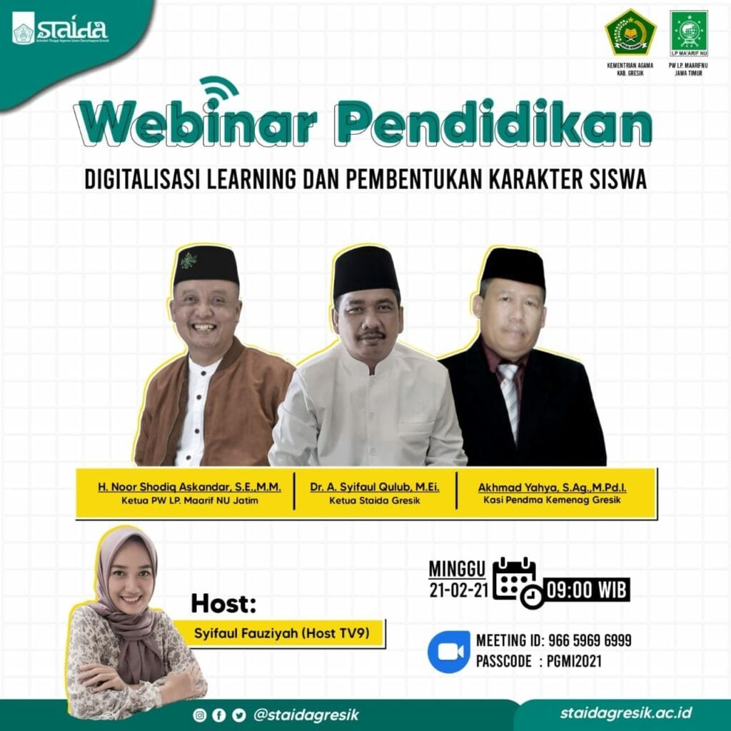 Prodi PGMI STAIDA Mengangkat Tema Digital dan Pembentukan Karakter Pada ...